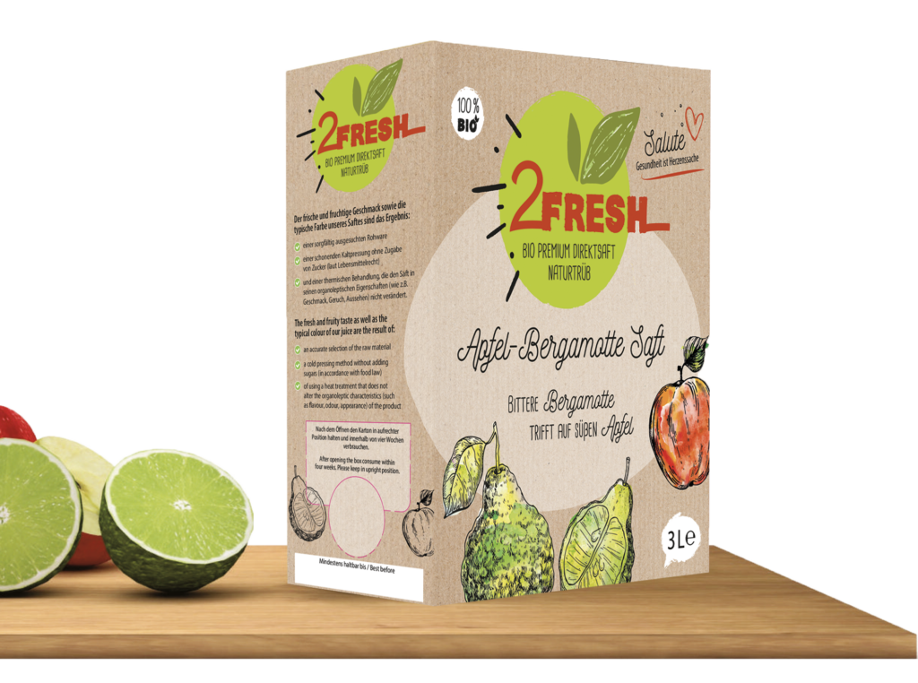 3 Liter Box 2FRESH mit Zapfhahn - 2Fresh